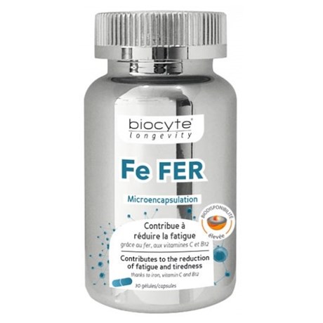BIOCYTE FE FER LIPOSOMAL 30 CAPSULES | Rosh Medical Company