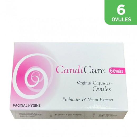 CANDI CURE VAGINAL 3 OVULES | Rosh Medical Company