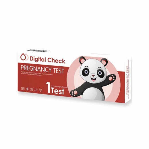 DIGITAL CHECK PREGNANCY TEST 1 PCS | Rosh Medical Company