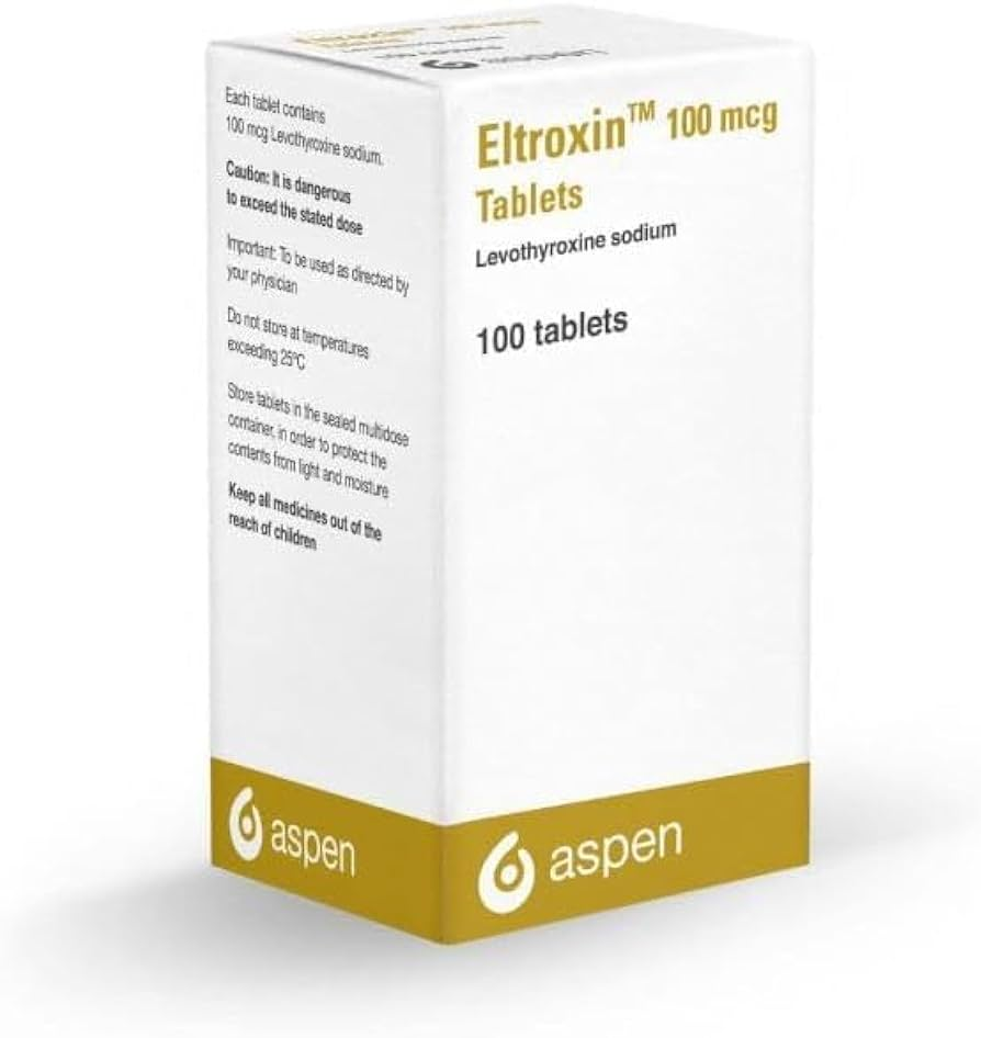 ELTROXIN 100 MCG 100 TABLETS | Rosh Medical Company