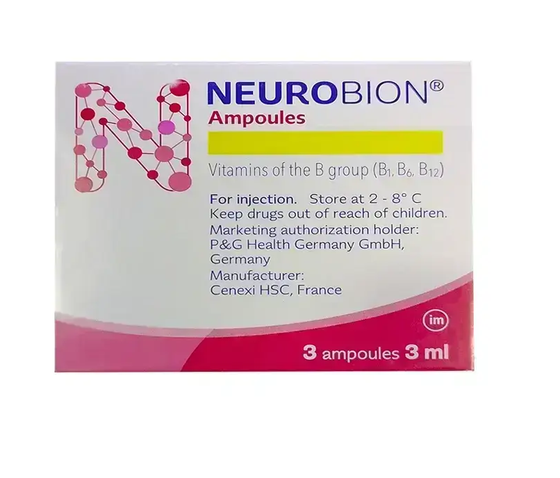 NEUROBION 3 ML 3 AMPOULES | Rosh Medical Company