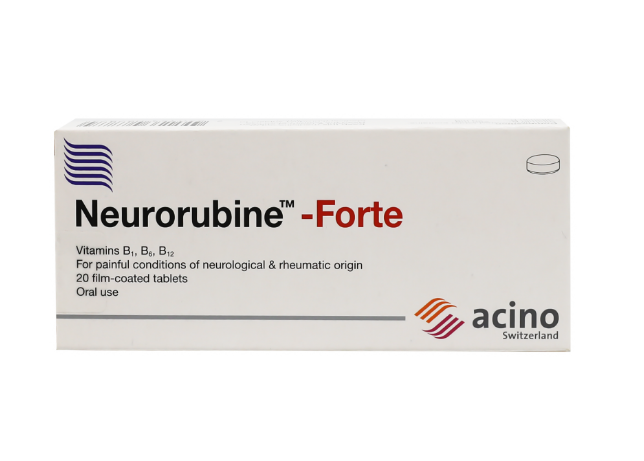 NEURORUBINE FORTE 20 TABLETS | Rosh Medical Company