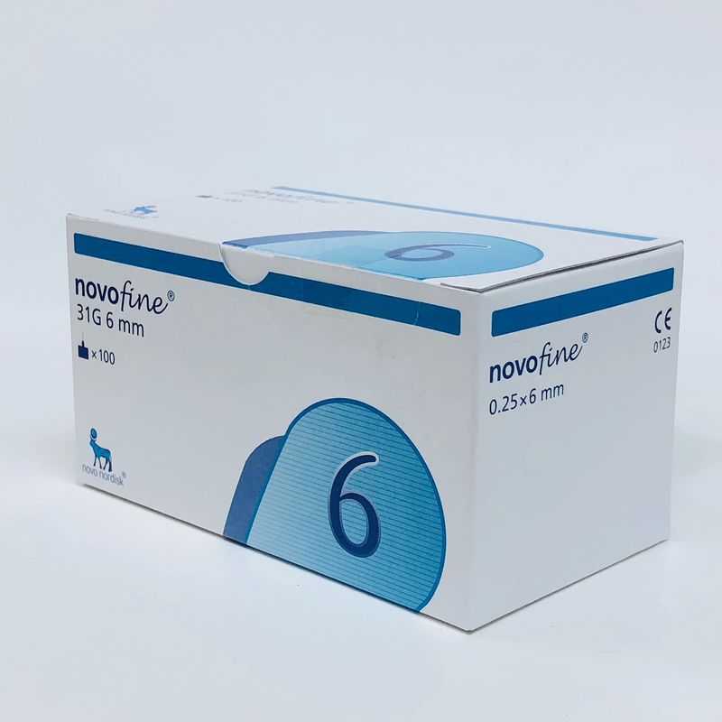 NOVOFINE NEEDLES PEN 31 G X 6 MM 100'S | Rosh Medical Company