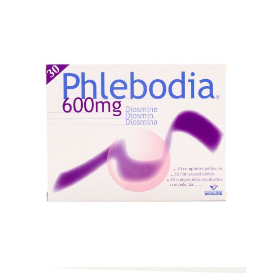 PHLEBODIA 600 MG 30 TABLETS | Rosh Medical Company