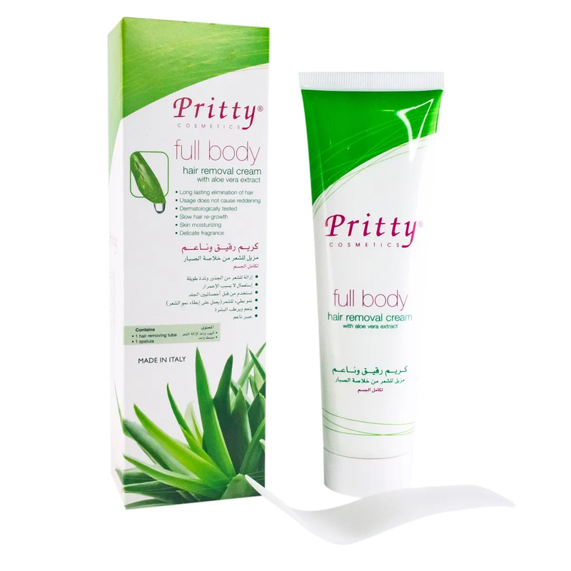 PRITTY FULL BODY HAIR REMOVAL CREAM 100 ML | Rosh Medical Company