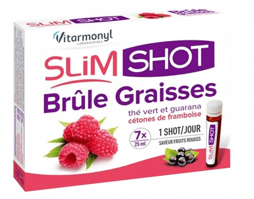 SLIM SHOT BRULE GRAISSES CETONES 7 VIALS | Rosh Medical Company