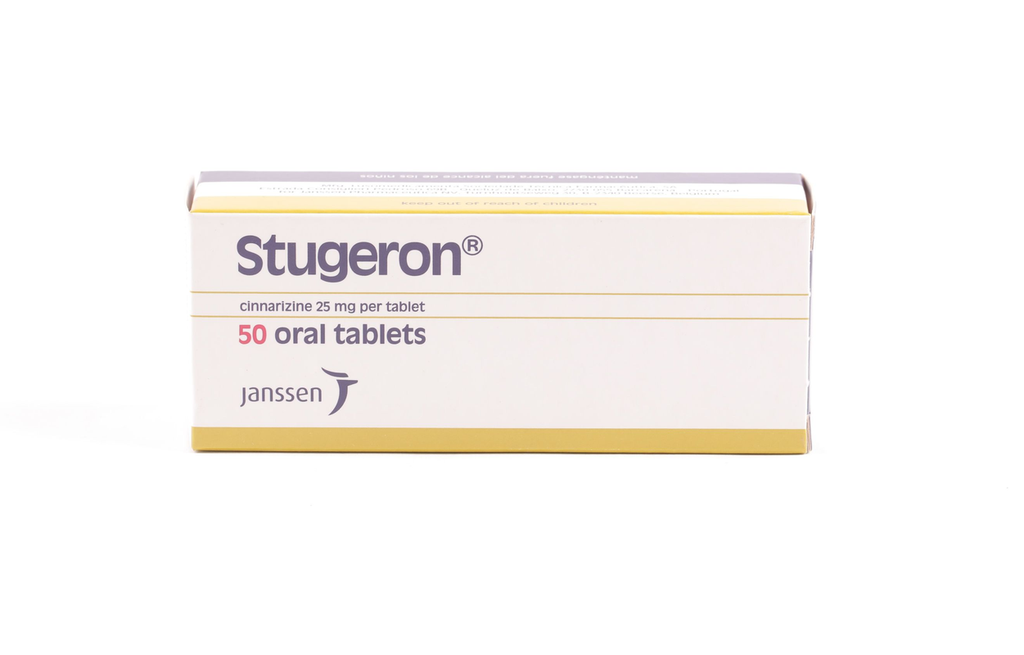 STUGERON 25 MG 50 TABLETS | Rosh Medical Company