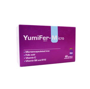 YUMIFER-MICRO 60 CHEWABLE TABLETS | Rosh Medical Company