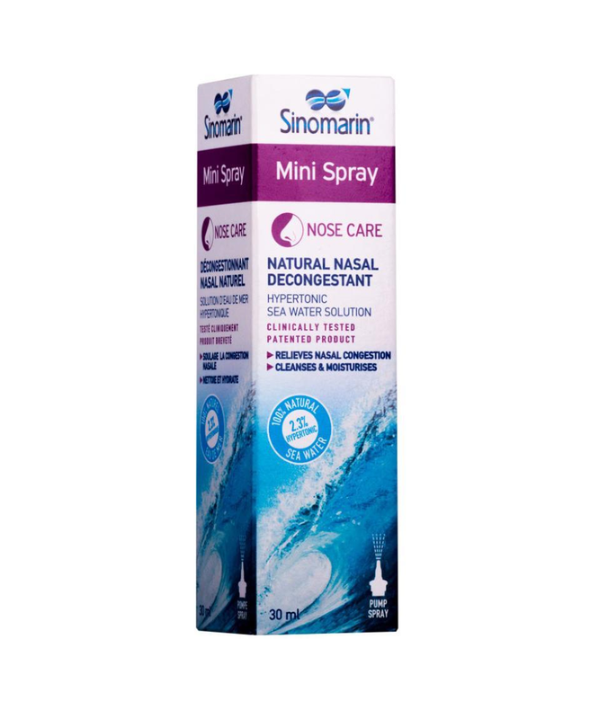 SINOMARIN NOSE CARE MINI SPRAY 30 ML | Rosh Medical Company