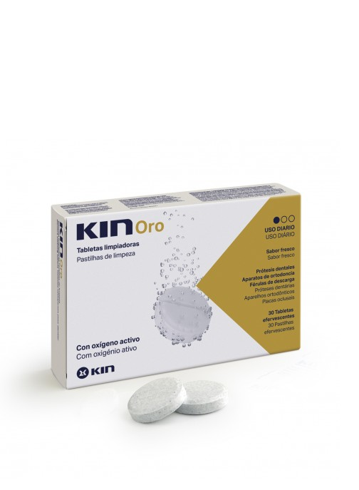 KIN ORO DENTURE CLEANSING 30 EFF TABLETS | Rosh Medical Company