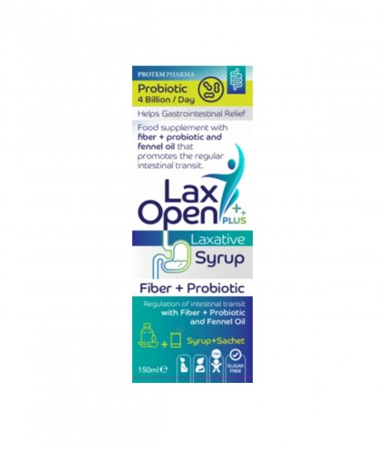 LAXOPEN PLUS SYRUP 150 ML | Rosh Medical Company