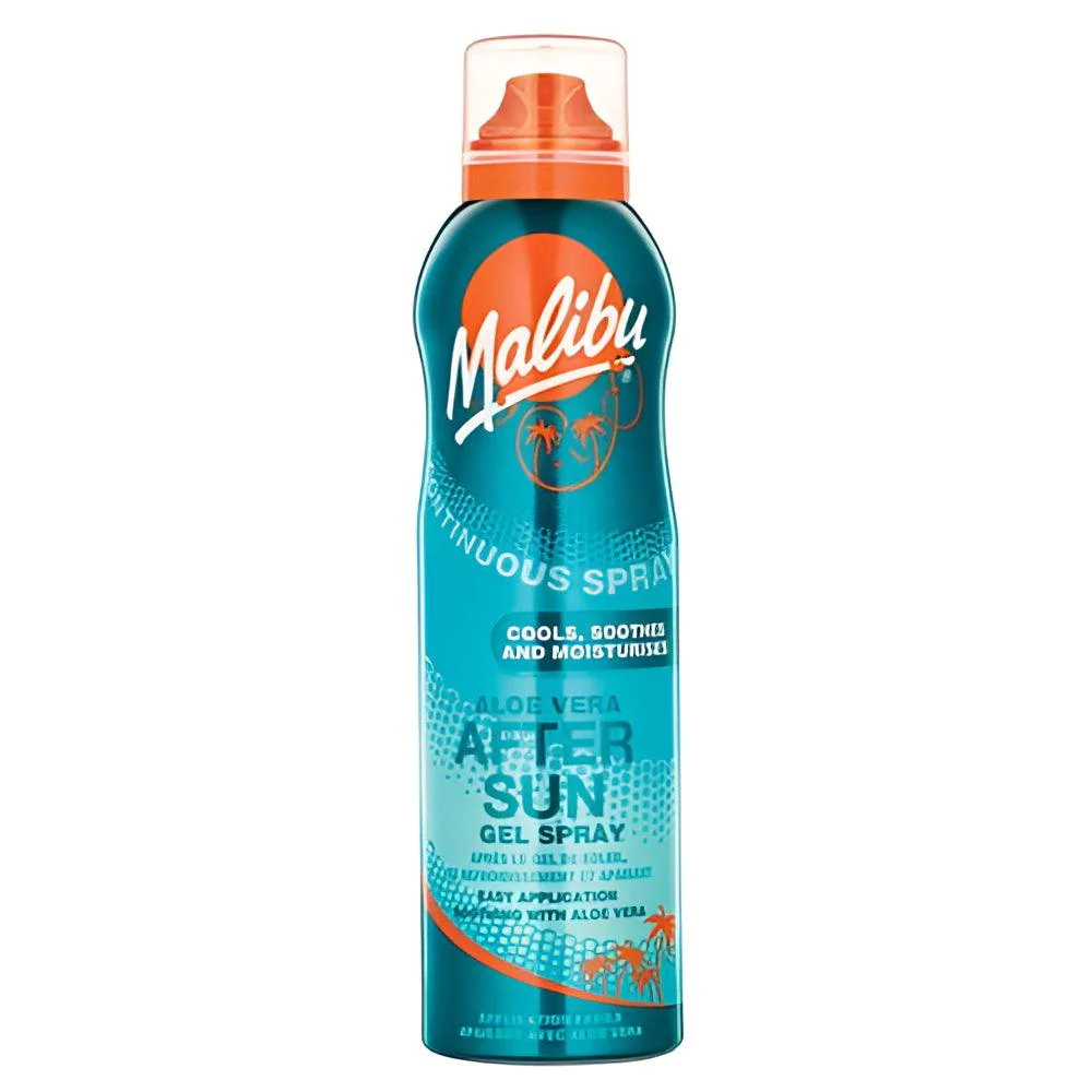 MALIBU ALOE VERA AFTER SUN GEL SPRAY 175 ML | Rosh Medical Company