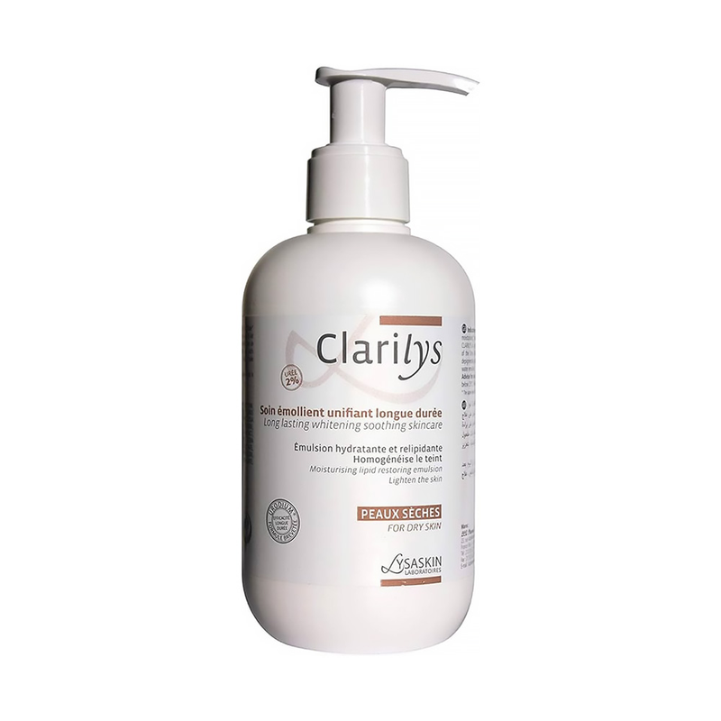CLARILYS MOISTURISING BODY PUMP 200 ML | Rosh Medical Company