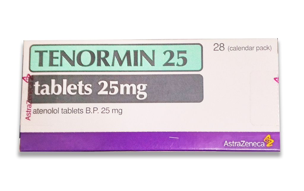 TENORMIN 25 MG 28 TABLETS | Rosh Medical Company
