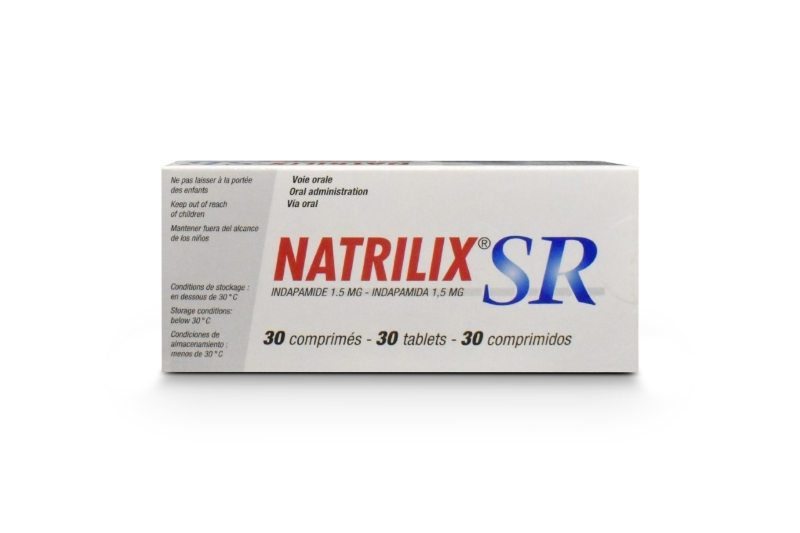 NATRILIX 1.5 MG SR 30 TABLETS | Rosh Medical Company