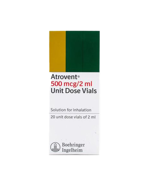 ATROVENT UDV 500MCG/2ML 20 VIALS | Rosh Medical Company