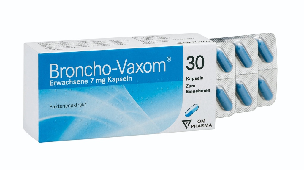 BRONCHO-VAXOM ADULTS 30 CAPSULES | Rosh Medical Company