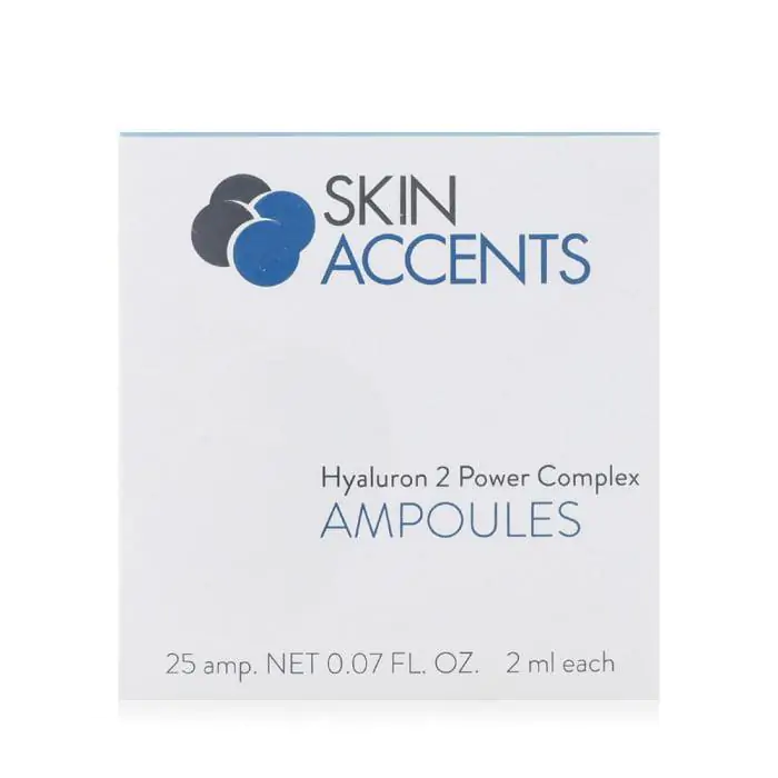 SKIN ACCENTS HYALURON 2 POWER COMPLEX 25AMPOULES | Rosh Medical Company