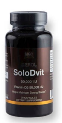 MGC SOLO D VIT 50,000 I.U 30 CAPS | Rosh Medical Company