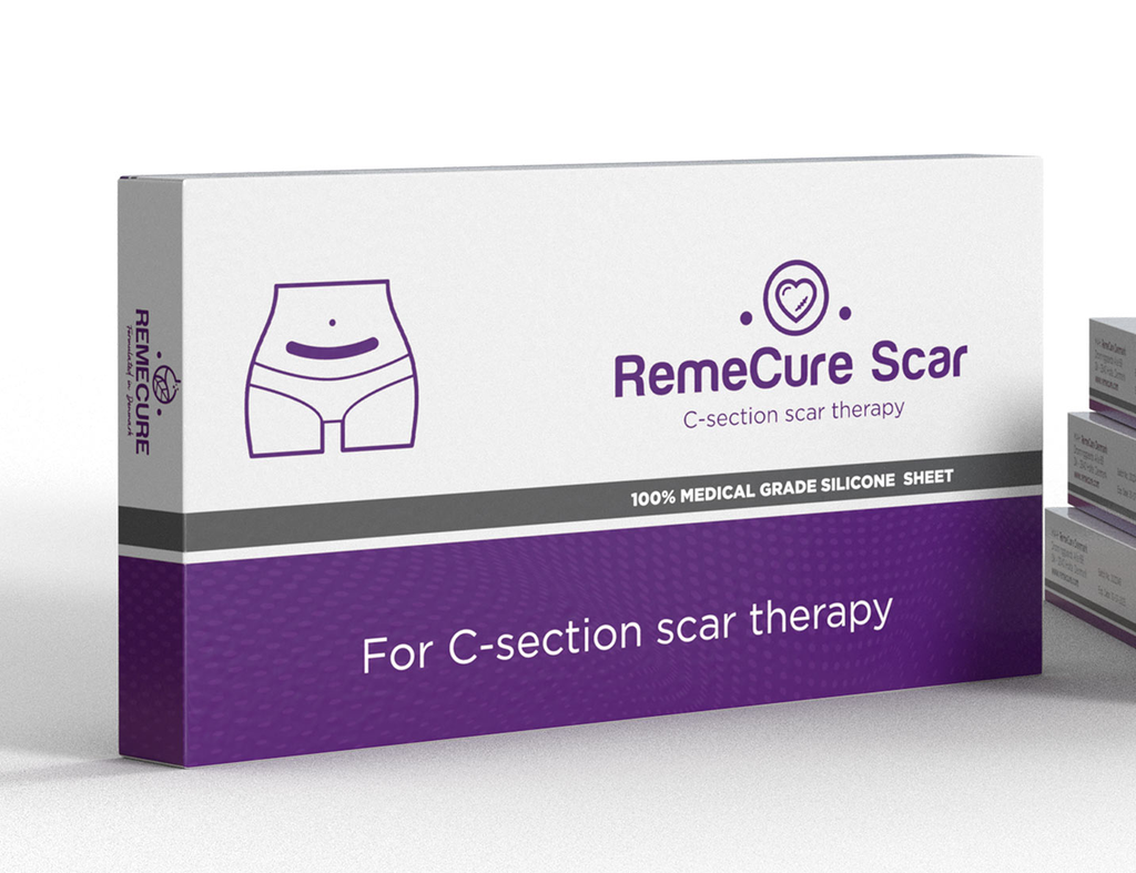 REMECURE SCAR C-SECTION SCARS THERAPY 2 SILICON SHEETS | Rosh Pharmacy